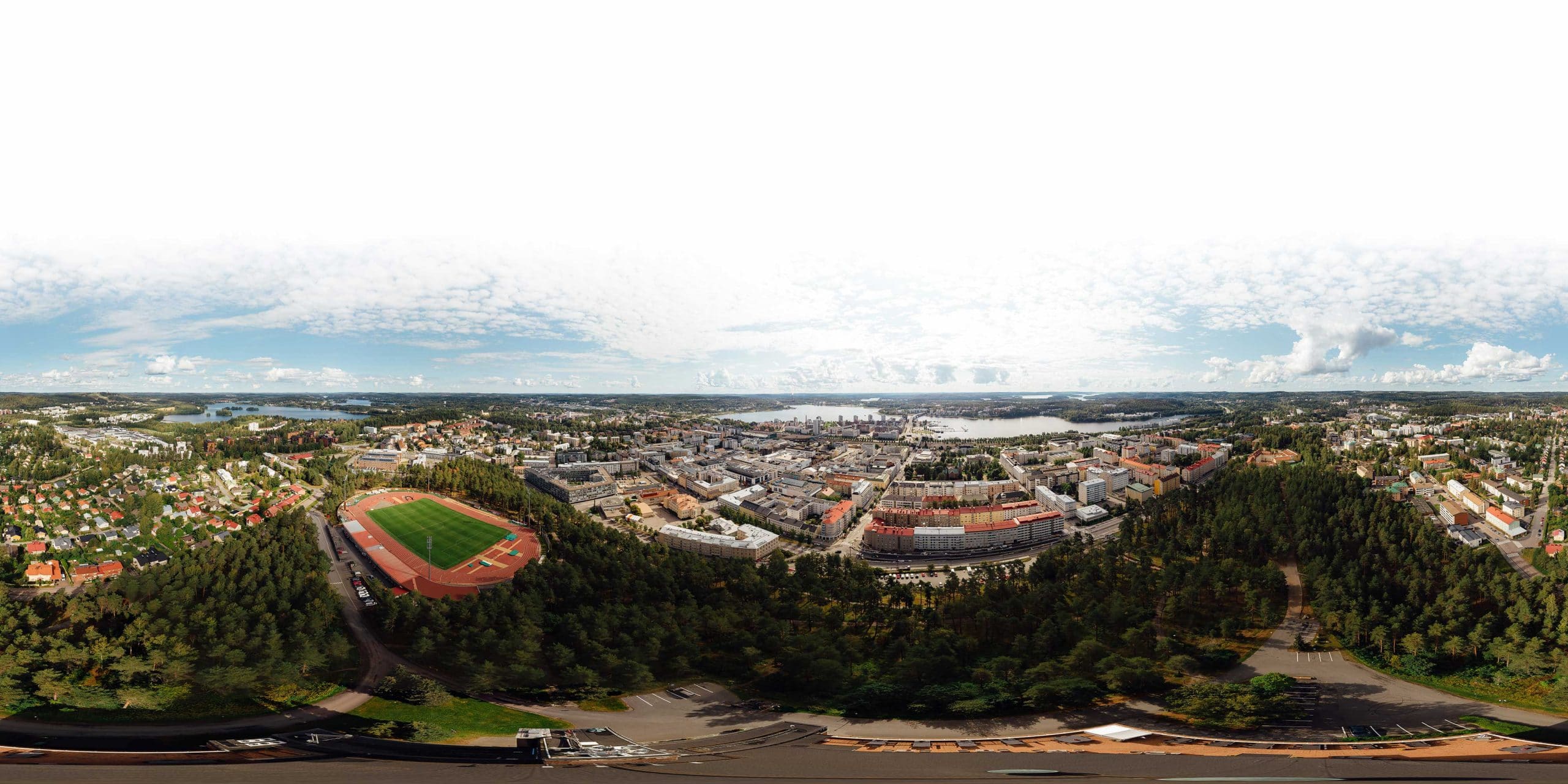 Harju ridge Vesilinna observation tower's 360 view – Visit Jyväskylä Region
