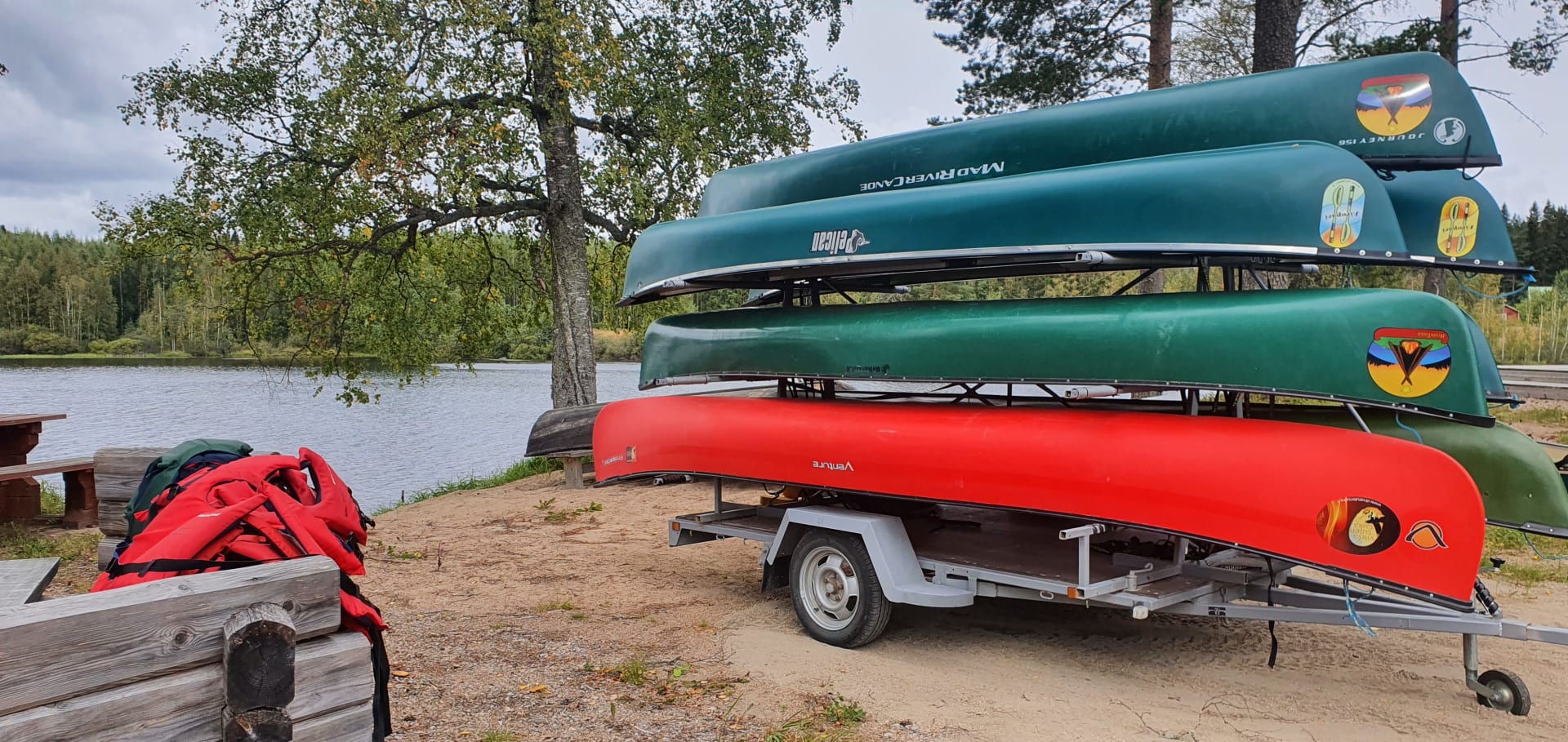 Vaellusvarusteiden, kajakkien ja kanoottien vuokraus – Visit Jyväskylä Region