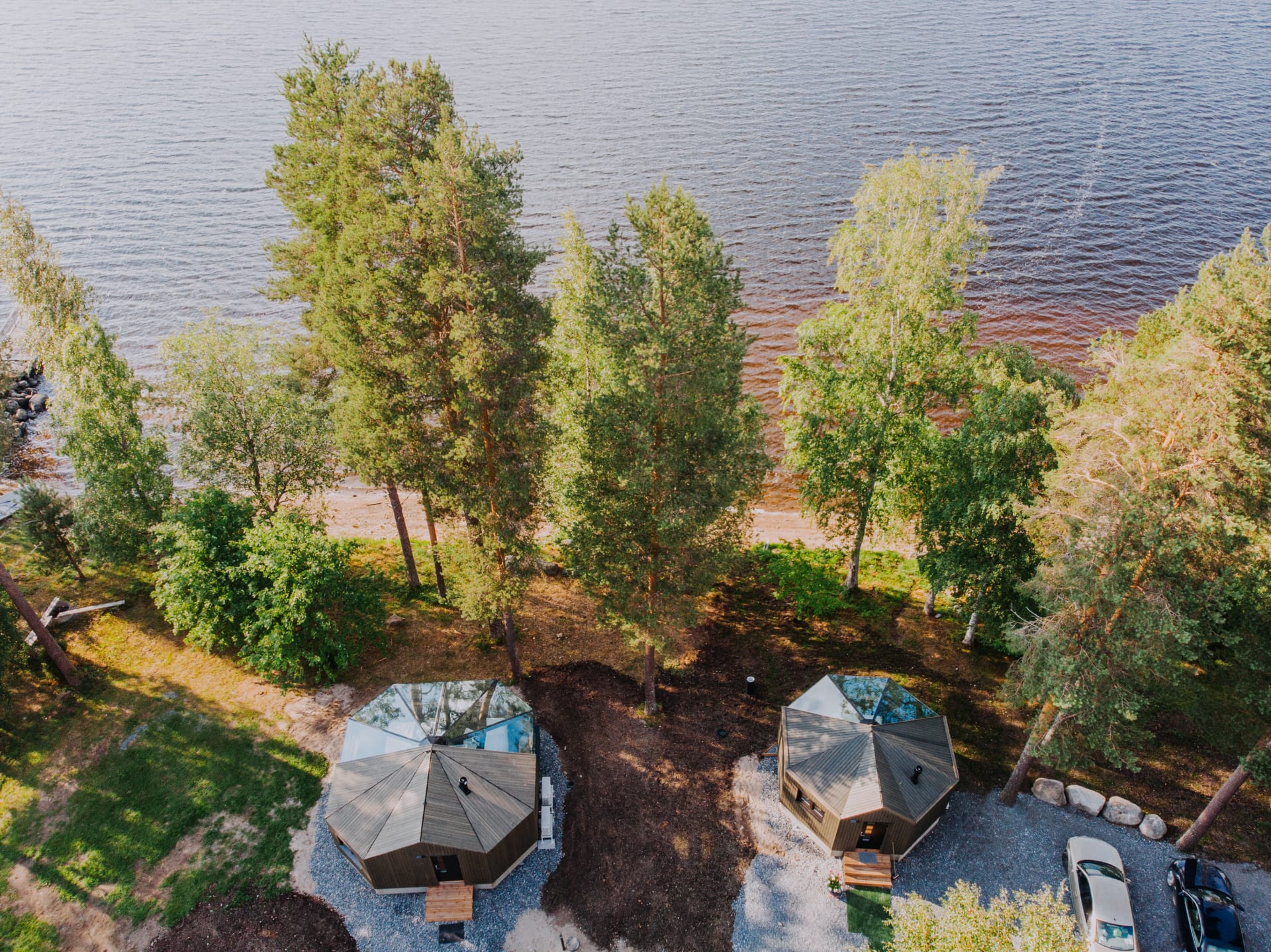 Revontuli Lakeland Village - Glass Cabin – Visit Jyväskylä Region